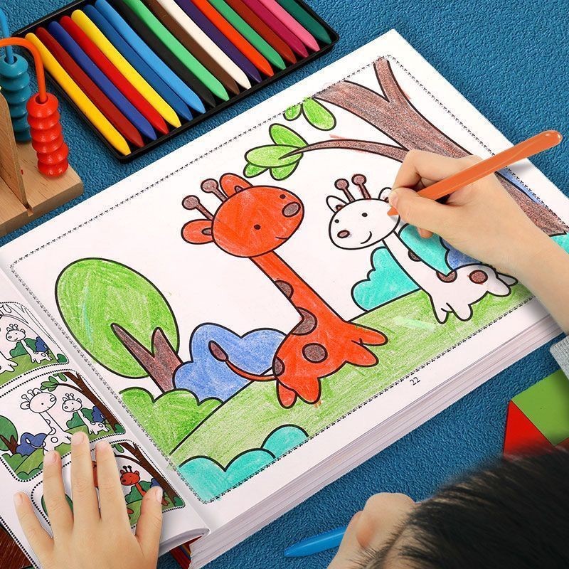 Chrismas|Gift gift| 2-5 Years Old Learn to Draw Coloring Book Baby ...