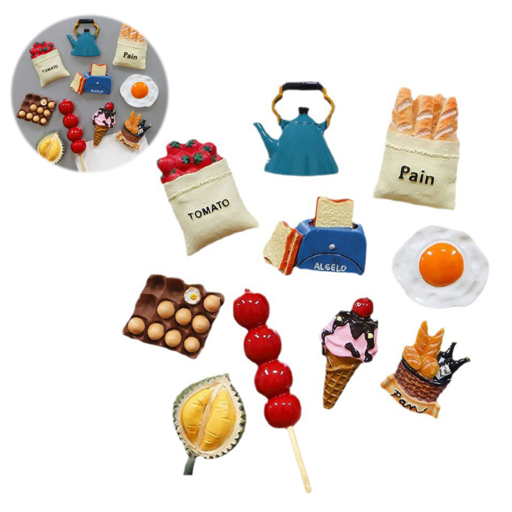 3d Fridge Decoration Food Refrigerator Magnet Southeast Kitchen Decor ...
