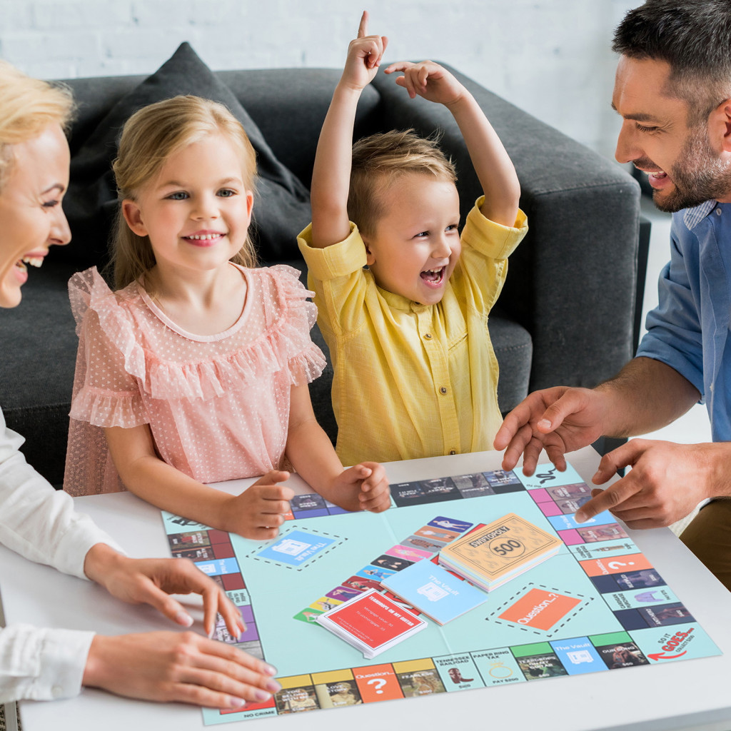 Star Board Game Music Themed Party Game Musical Star Themed Board Game ...