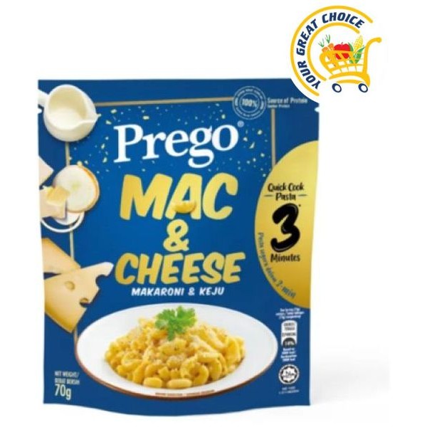 Prego Mac And Cheese 70g | Shopee Malaysia