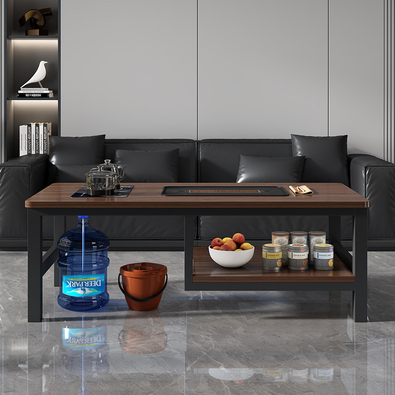 Meja kopi produk baru, ruang tamu, pejabat sederhana dan moden, cerek ...