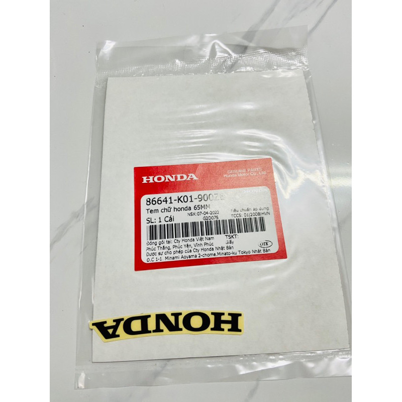 Honda SH Viet - Vision - SH Mode car sticker with curved letters, black ...
