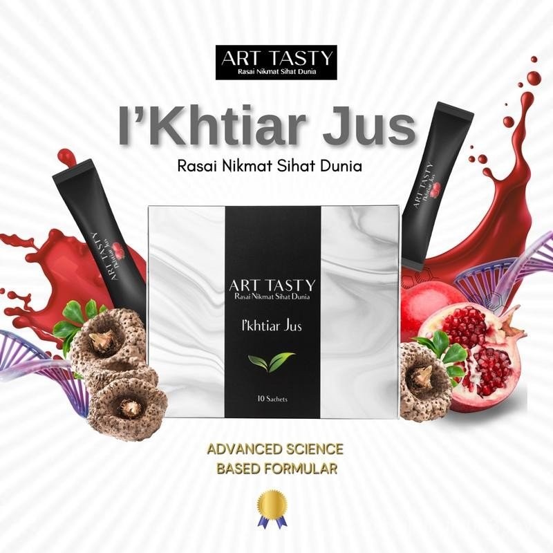 Supplement I’khtiar Jus Art Tasty (original) | Shopee Malaysia
