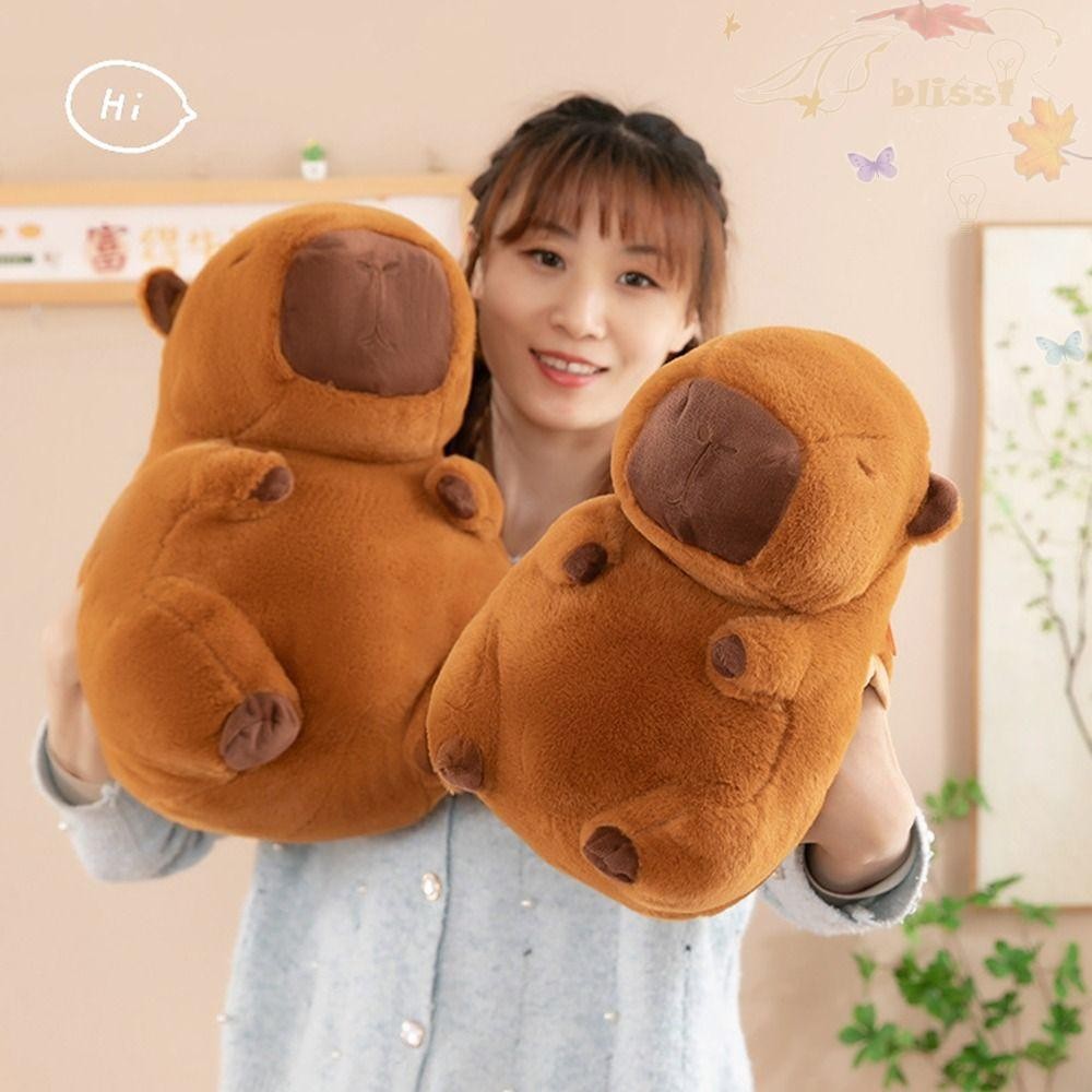 BLISS Capybara Plush Hand Warmer, Funny Stuffed Capybara Hand Warmer ...