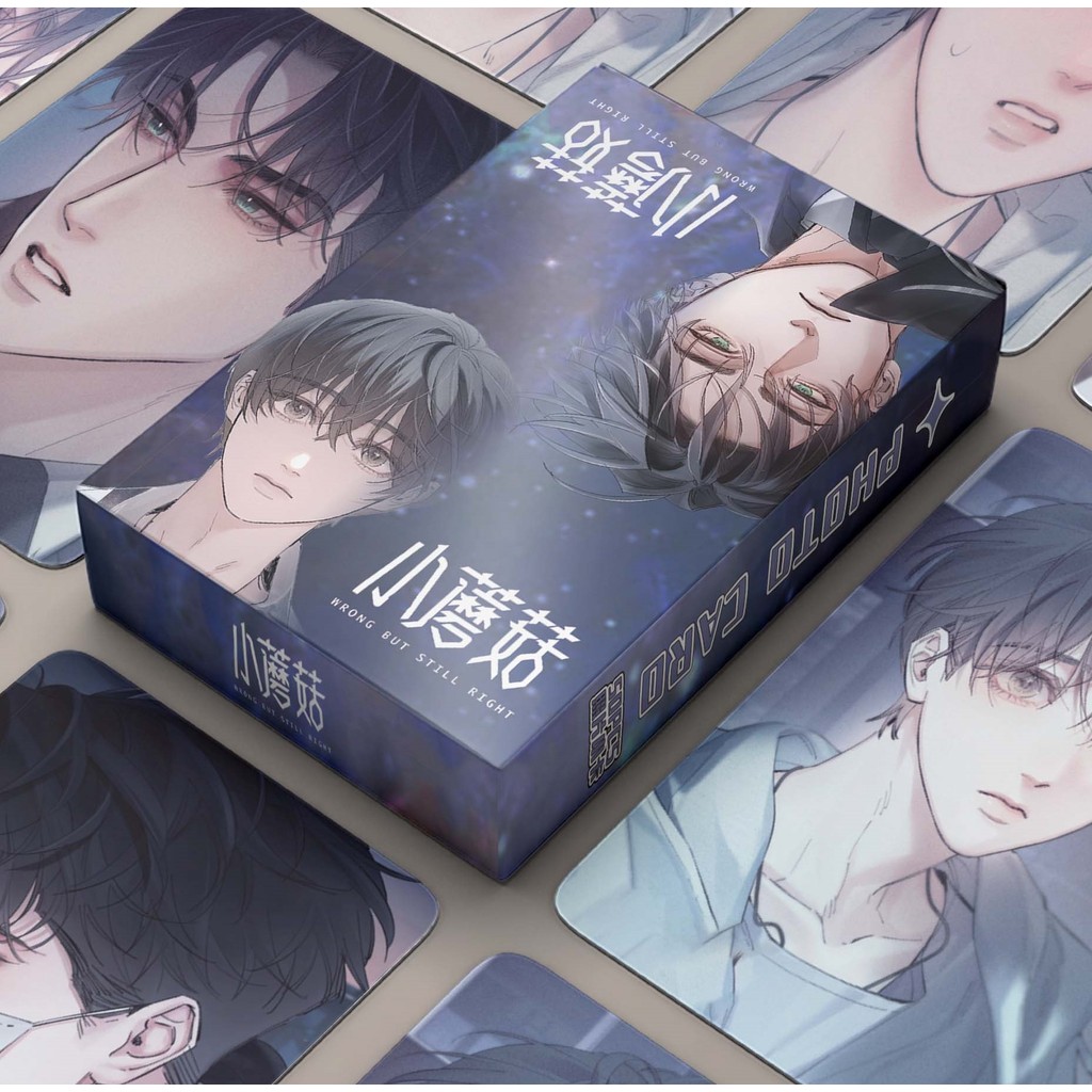 50-55pcs Manga Manhwa LITTLE MUSHROOM Pay Back Holographic Lomo Cards ...