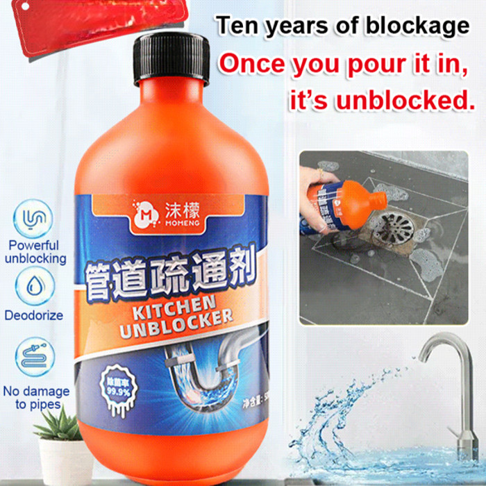[Rapid Dissolution And Smooth Flow] MOMENG Foaming Lemon Drain Clog ...