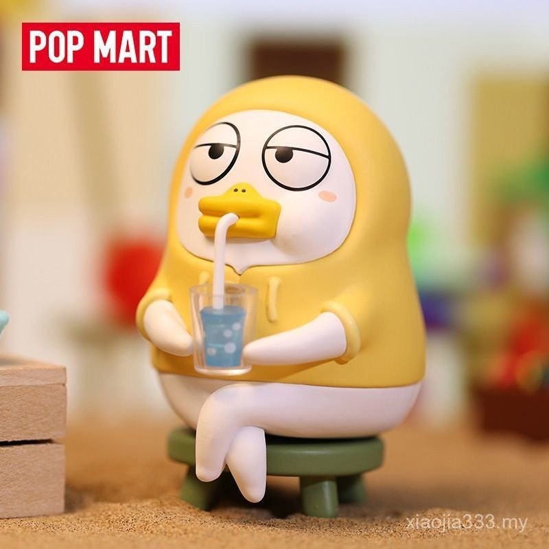 P POPMART POPMART Little Liu Duck Emoticon Pack Series Confirmed Figure ...