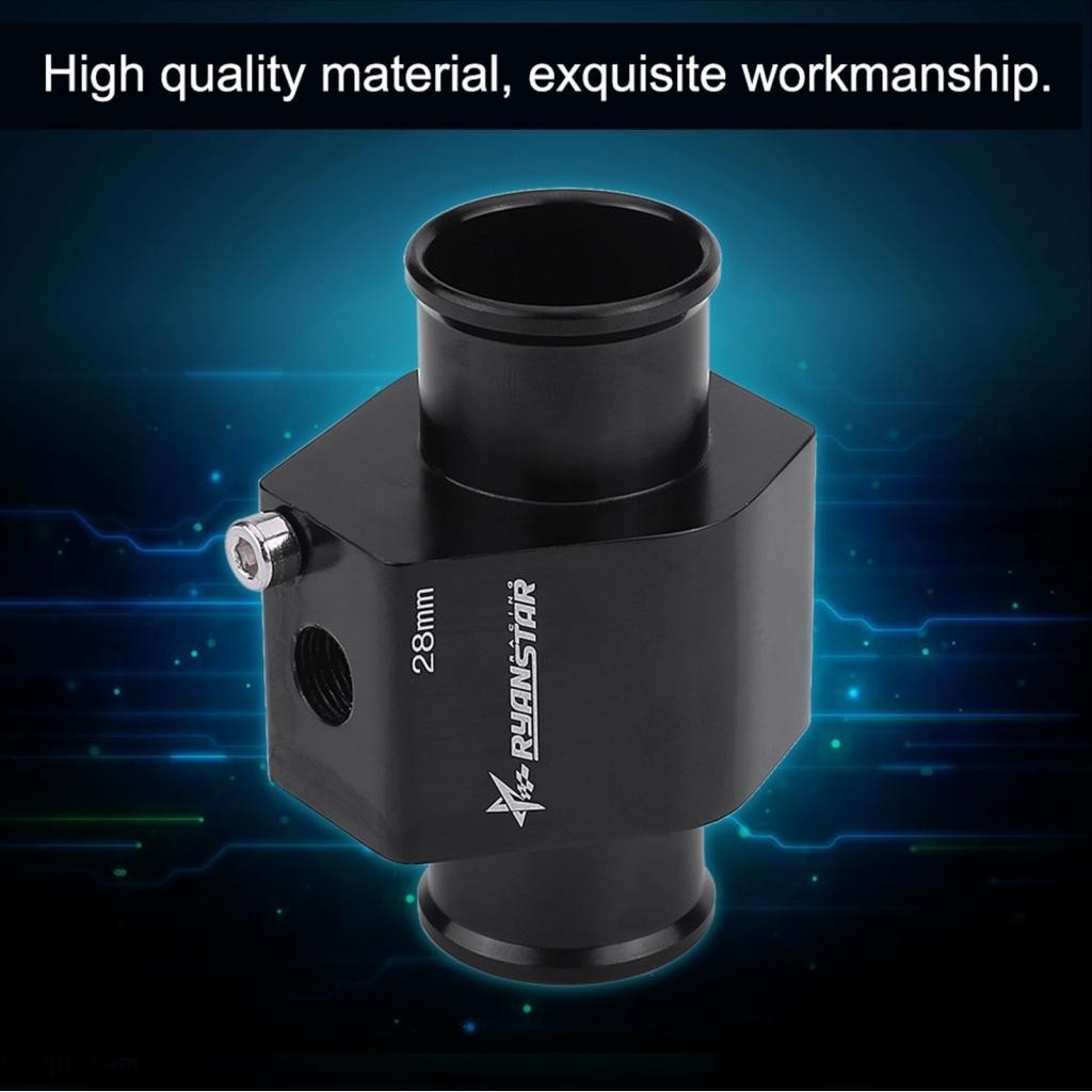 Water Temp Joint Pipe Aluminum Meter Temperature Radiator Hose Sensor ...
