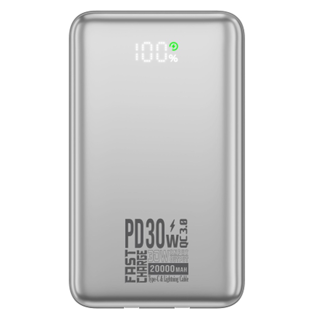 Cliptec Power Bank MPB261 20000mAh PD30W+22.5W Fast Charging Built-in ...