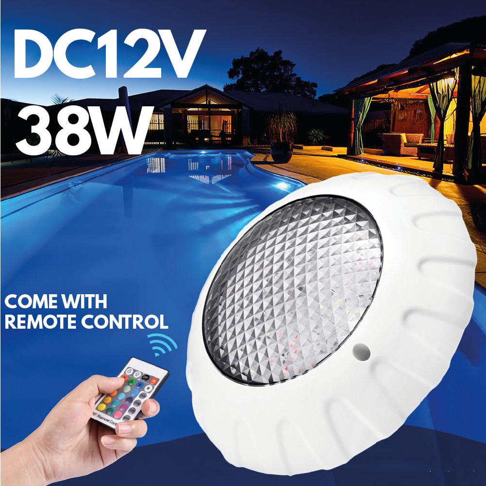 Swimming Pool RGB Light Color Changing DC12V IP68 Waterproof Pond Light ...