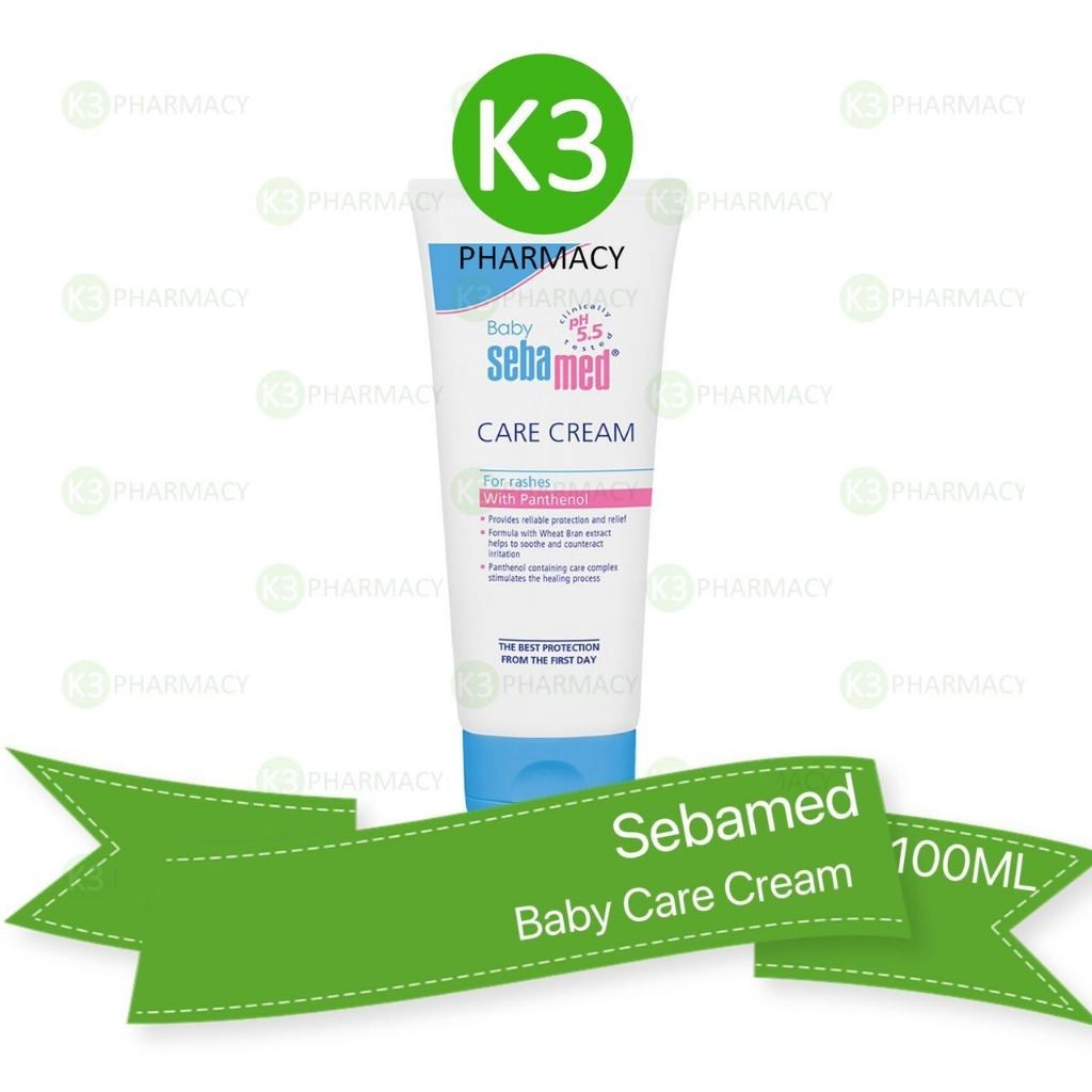 Sebamed Baby Care Cream (100ML) For Rashes Krim Ruam dan Eksim | Shopee ...