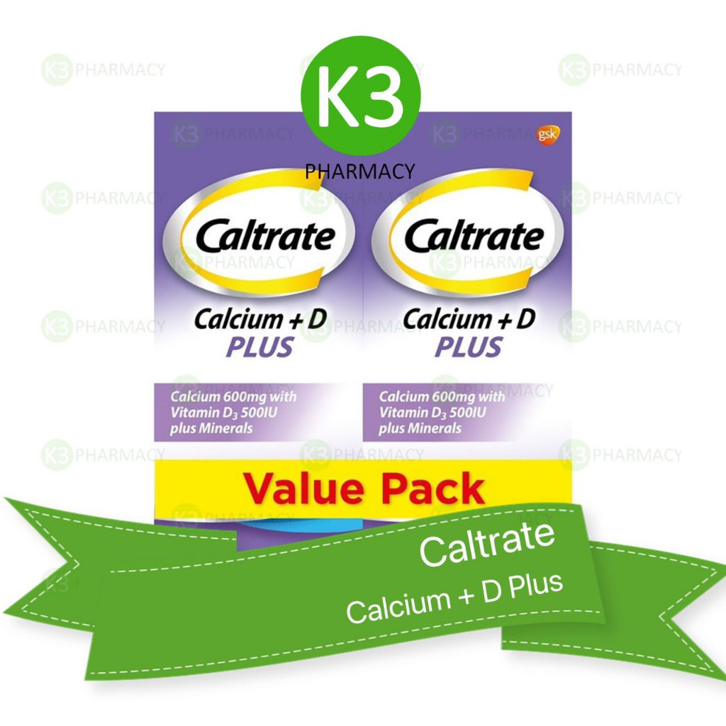 Caltrate Calcium + D Plus (60 BIji / 100 Biji) | Shopee Malaysia