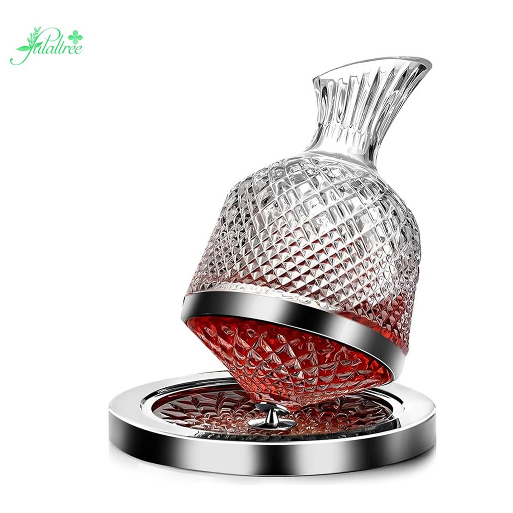 Red Wine Decanter 50oz/1500ml, Wine Carafe Decanter Made of Lead-Free ...
