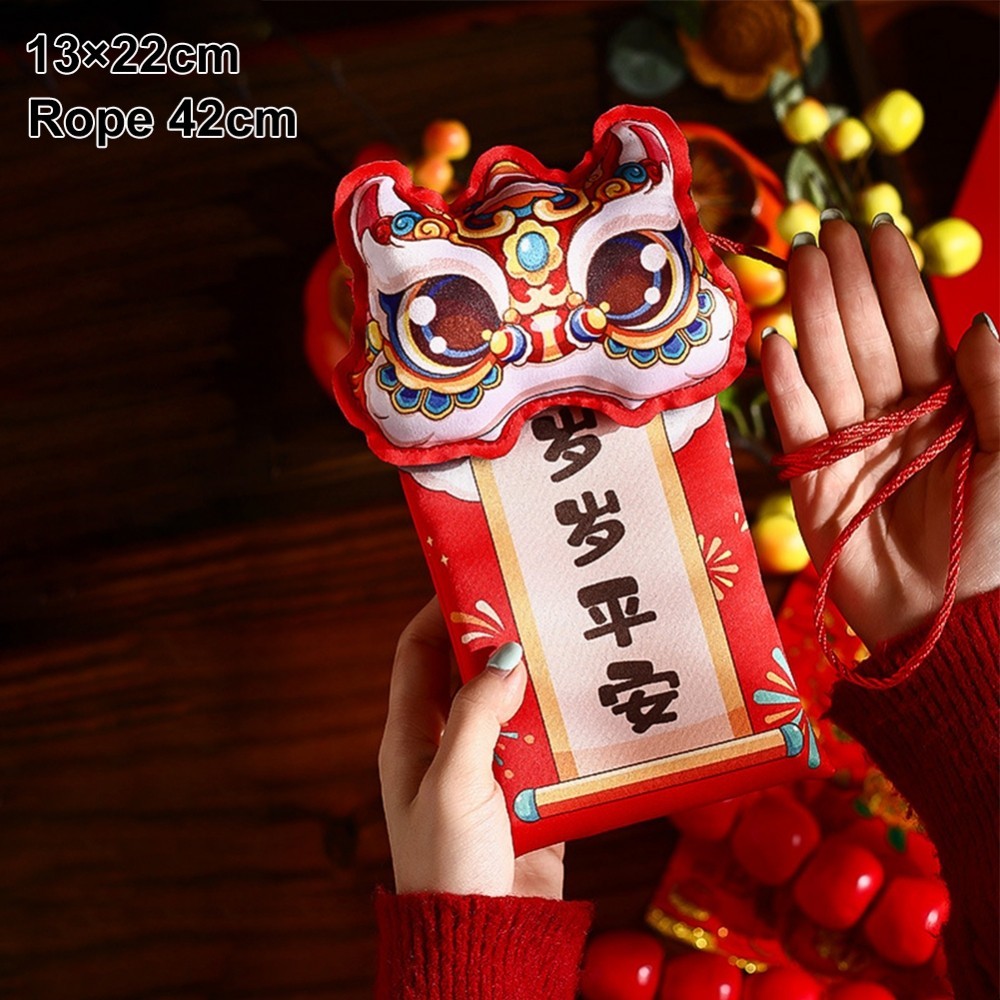 Fabric Red Packet for Chinese New Year Celebrations with Elegant Design ...