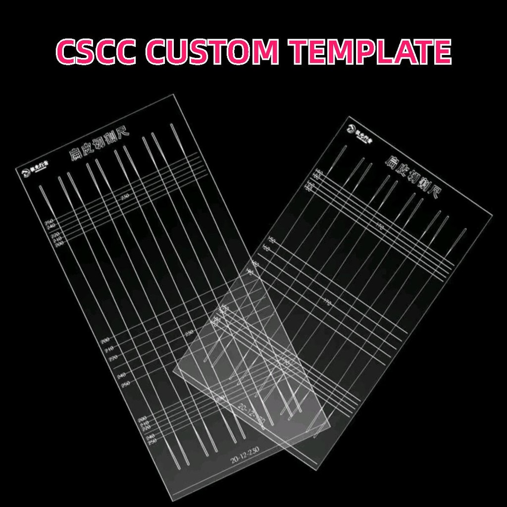 Cscc Custom Taper Template For Flat Band Cutting | Shopee Malaysia