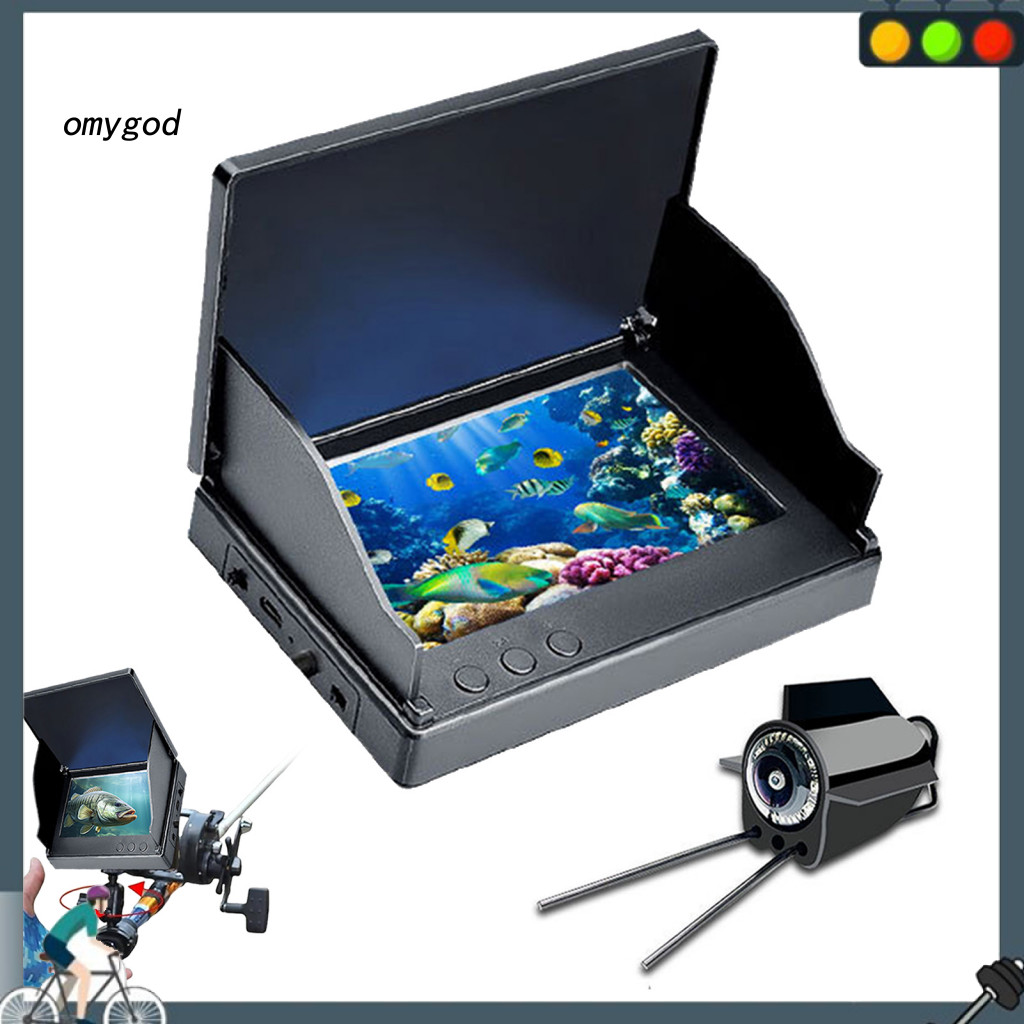 OMG Easy-use Underwater Camera Portable Underwater Fishing Camera with ...