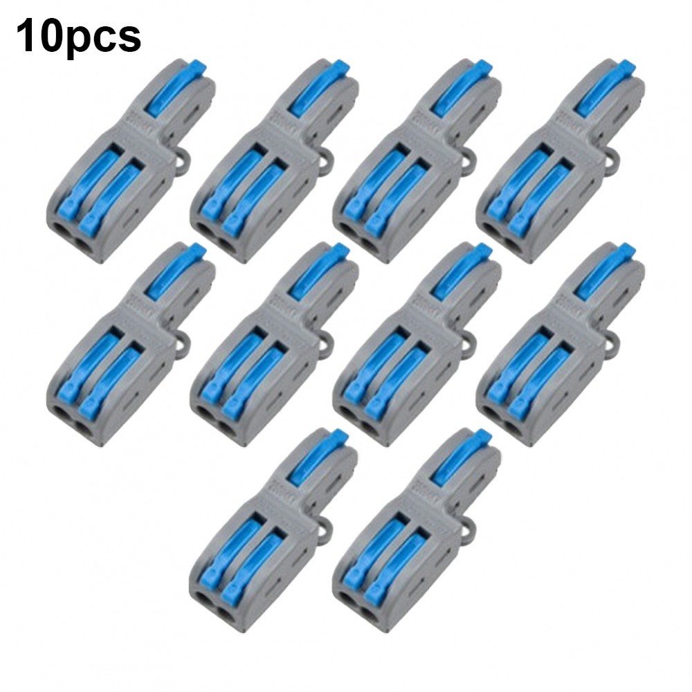 Quick Installation 10PCS 1 in 2 out Splitter Wire Connectors with Lever ...
