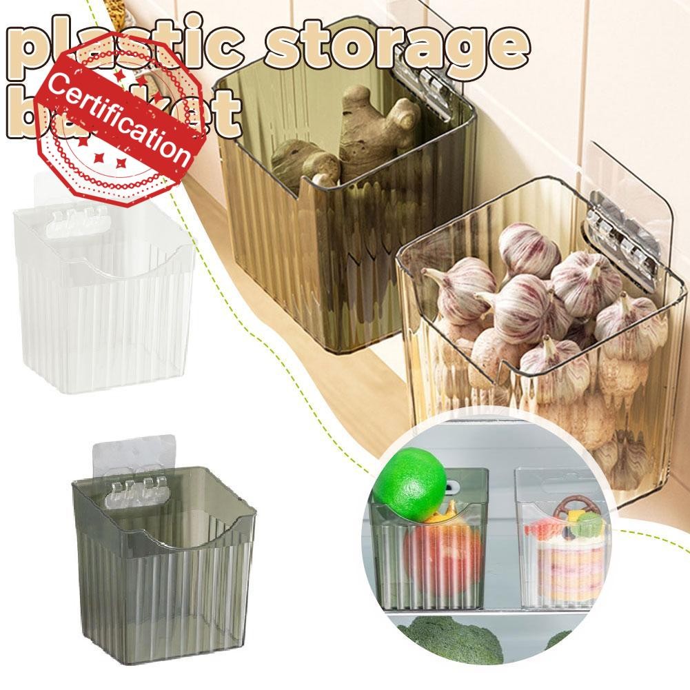 Cabinet Door Organizer Wall Mounted Storage Organizer Bins Stackable ...