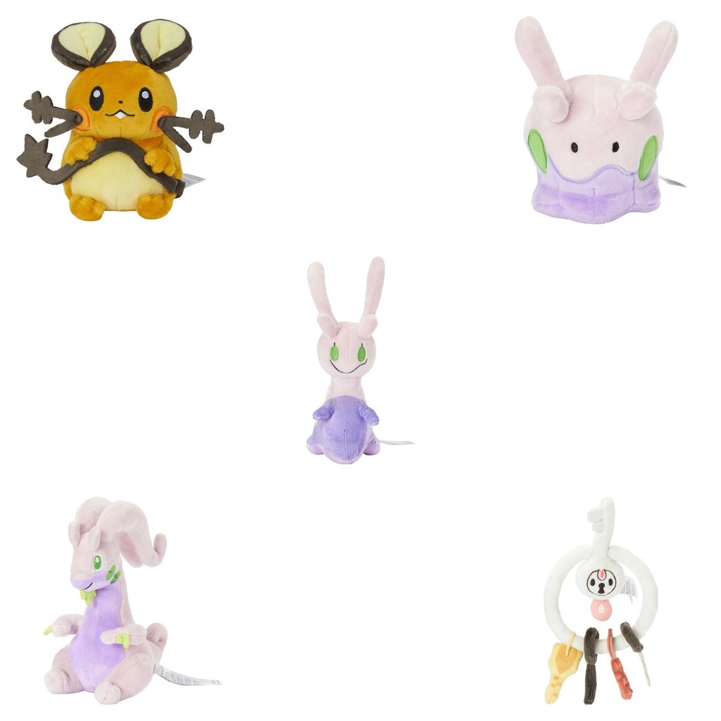 Pokemon Center Original 704 Plush Pokémon fit Numera ,709_Ohlot,710 ...