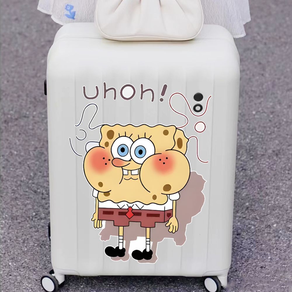 Cartoon Cute Luggage Stickers Large Trolley Suitcase Suitcase Stickers ...