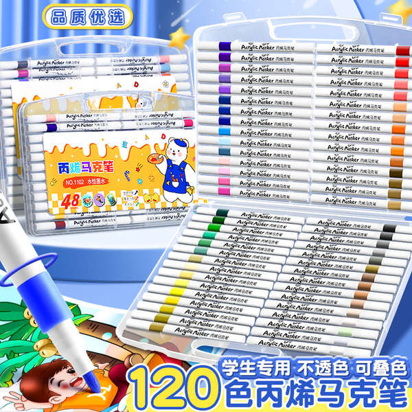 pensil warna colour pencil Penanda akrilik untuk seni kanak-kanak ...