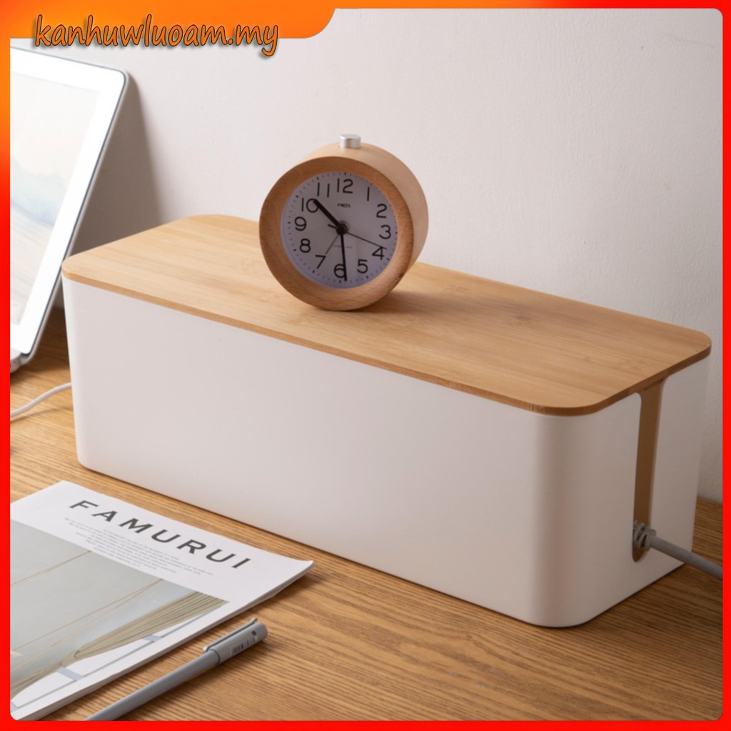 Premium Cable Management Box Muji Design Socket Box Minimalist Safety ...