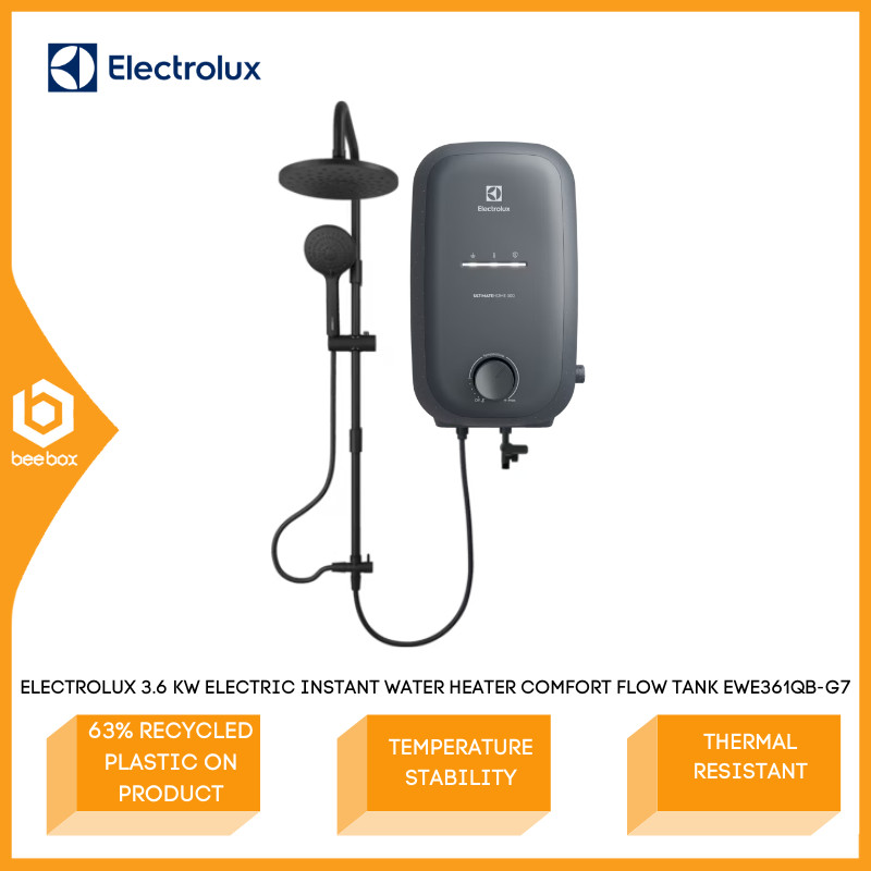Electrolux Instant Water Heater Shower Temperature Stability Optiflow ...