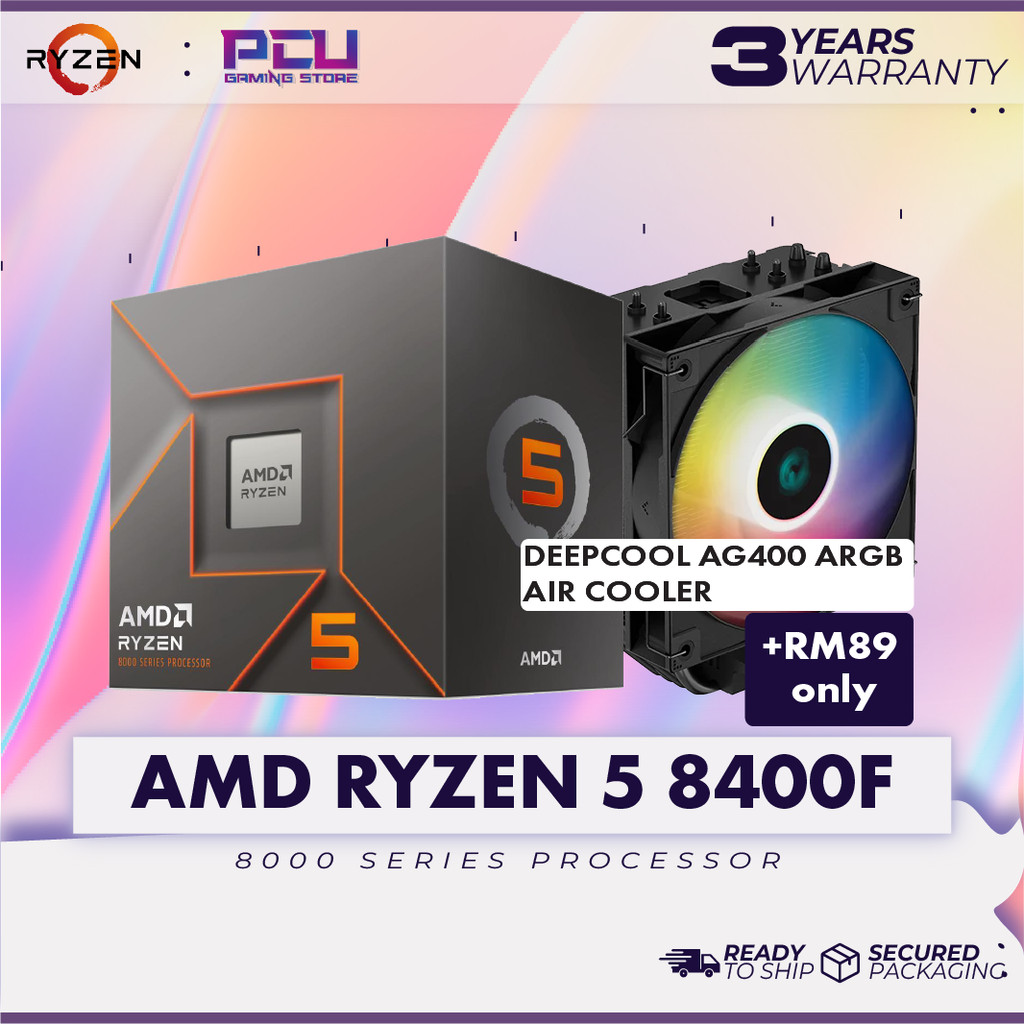 # PCU LEGACY # AMD RYZEN 5 8400F | AM5 PROCESSOR | BEST B650M ...