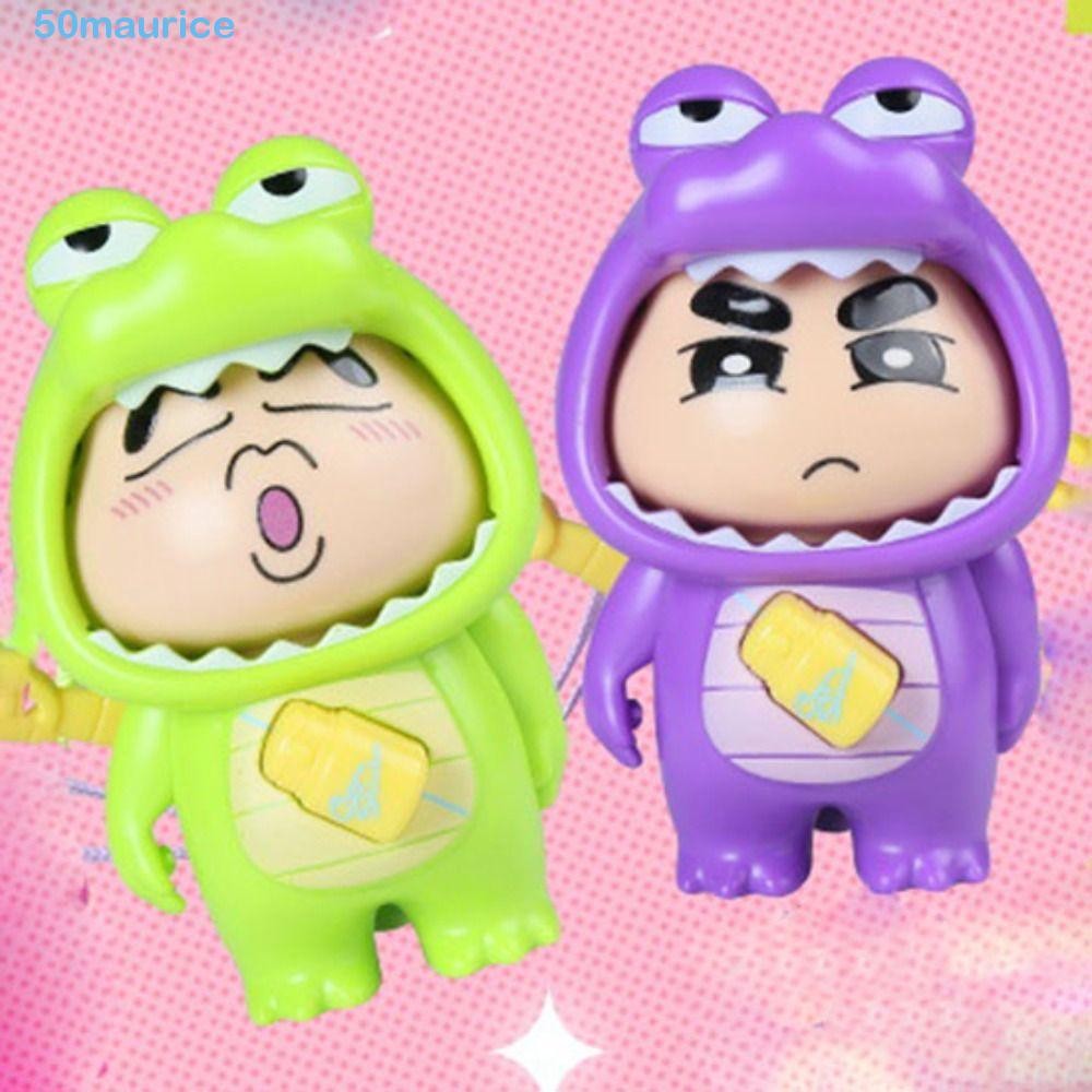 MAURICE Shin-chan Face Makeup Toy, DIY Crafts Chinese Style Crayon Shin ...