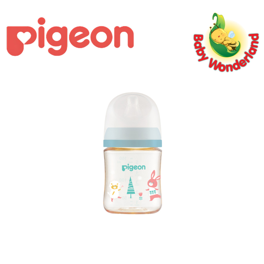 Pigeon Softouch Wide Neck PPSU Nursing Bottle (Animal) - 160ml | Shopee Malaysia