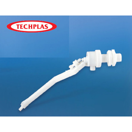 [ TECHPLAS ] FAI-1006-L7+F9A S/I PLASTIC BALL VALVE 15MM C/W 7" PLASTIC ...