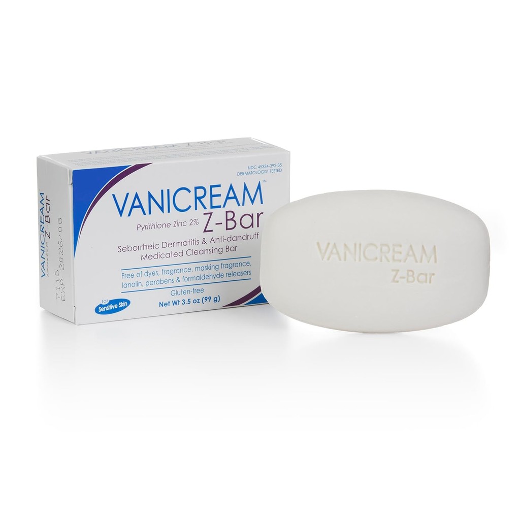Vanicream Z-Bar, Seborrheic Dermatitis & Anti-dandruff Medicated ...