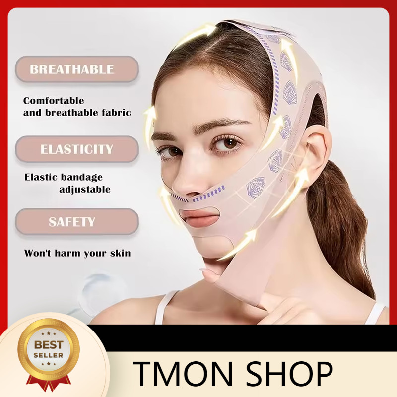 Double Chin Eliminator - V Line Lifting Mask with Chin Strap for Double ...