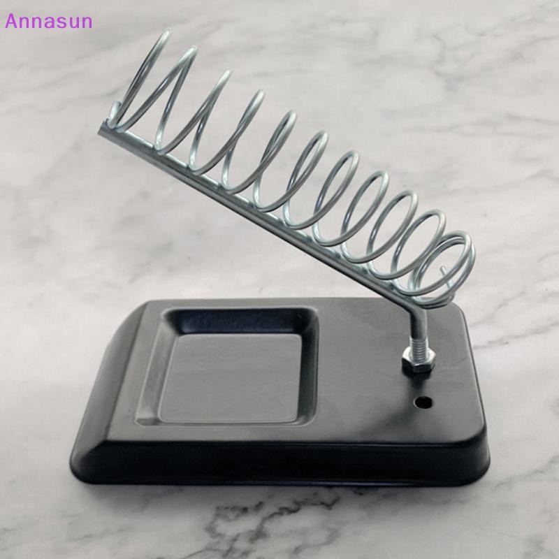 Annasun Soldering Iron Metal Rectangle Stand Holder Base Solder Support ...