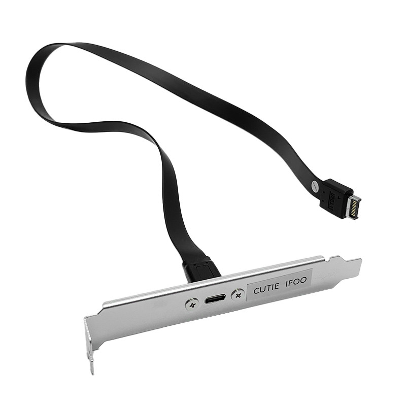 10Gbps USB3.2 Gen 2 USB-C Female Front Panel To Type-E A-Key Male ...