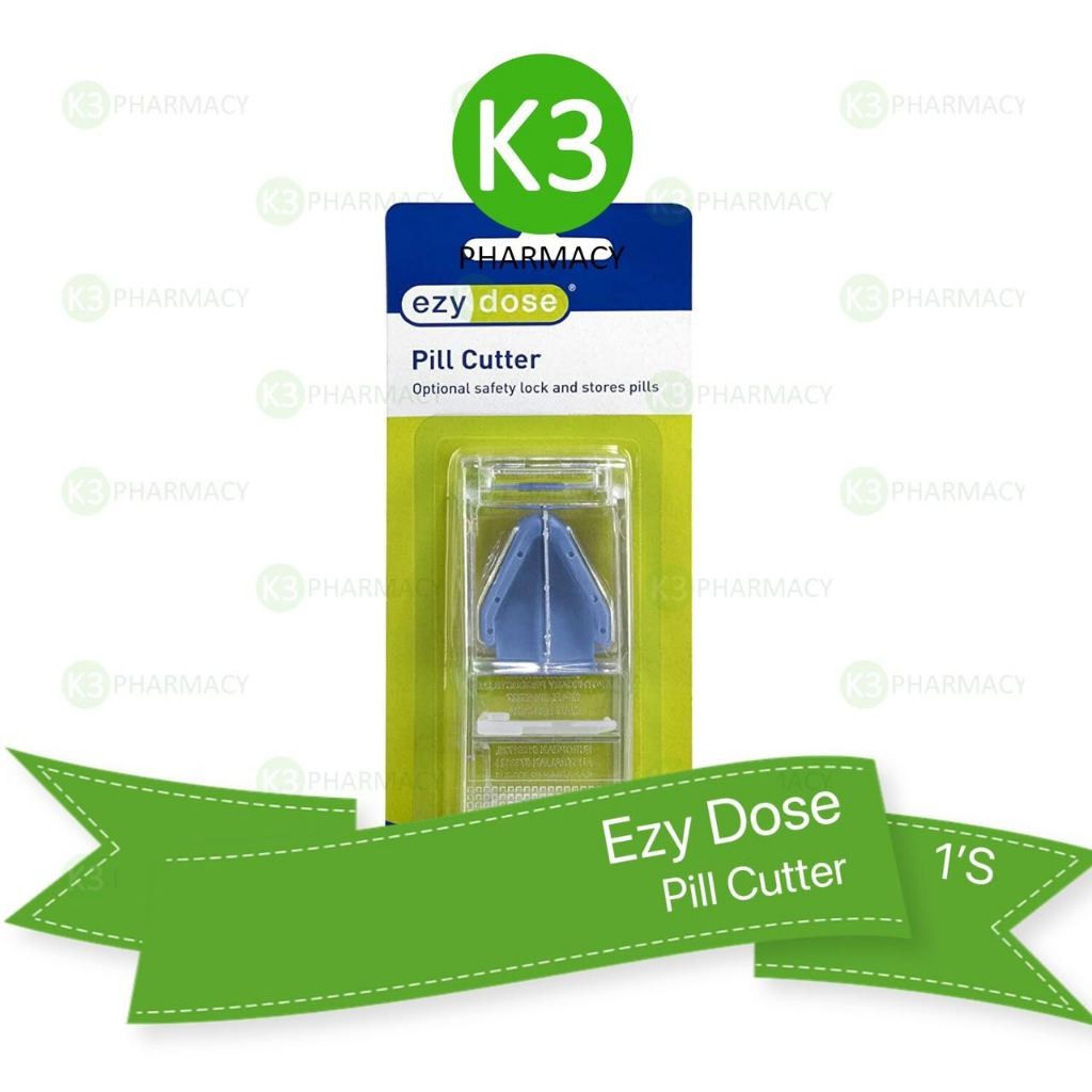 EZY DOSE Pill Cutter 1 'S (PREVIOUS KNOWN AS ACU-LIFE PILL SPLITTER ...