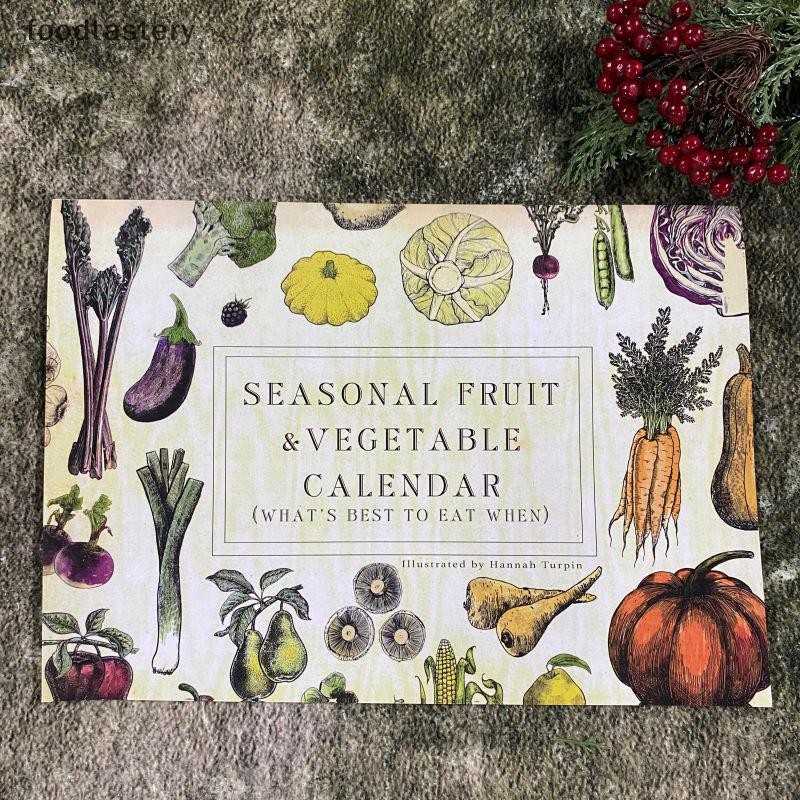 FTY 2025 Monthly Calendar Family And Daily Organizer With Vegetable ...