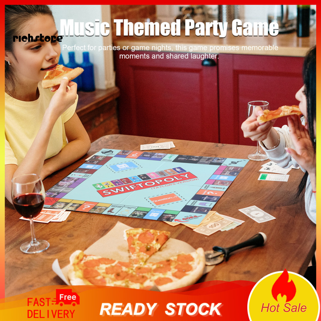 Star Board Game Celebrity Board Game Musical Star Themed Board Game Fun ...