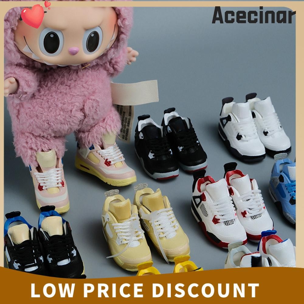 ACECINAR Labubu Doll Shoes, 1/6 BJD dolls JP Dolls Doll Sneakers ...