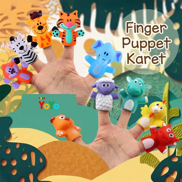Baby Kids Educational Finger Puppets Finger Puppet Dolls Sensory Motor ...