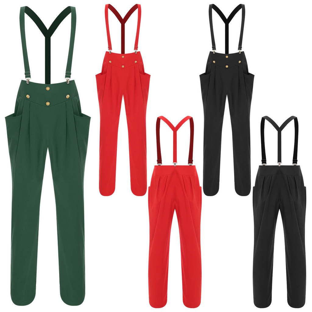 YOOJIA Men Santa Claus Cosplay Costume Christmas Costume Y-type ...