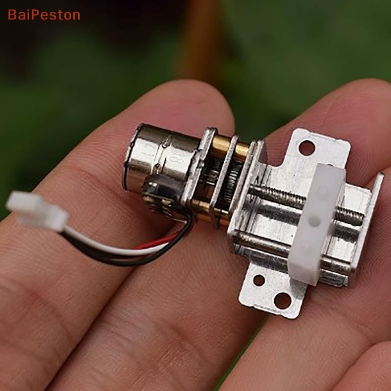 [BaiPeston] Full Metal Gearbox Stepping Motor Precision Screw Shaft ...