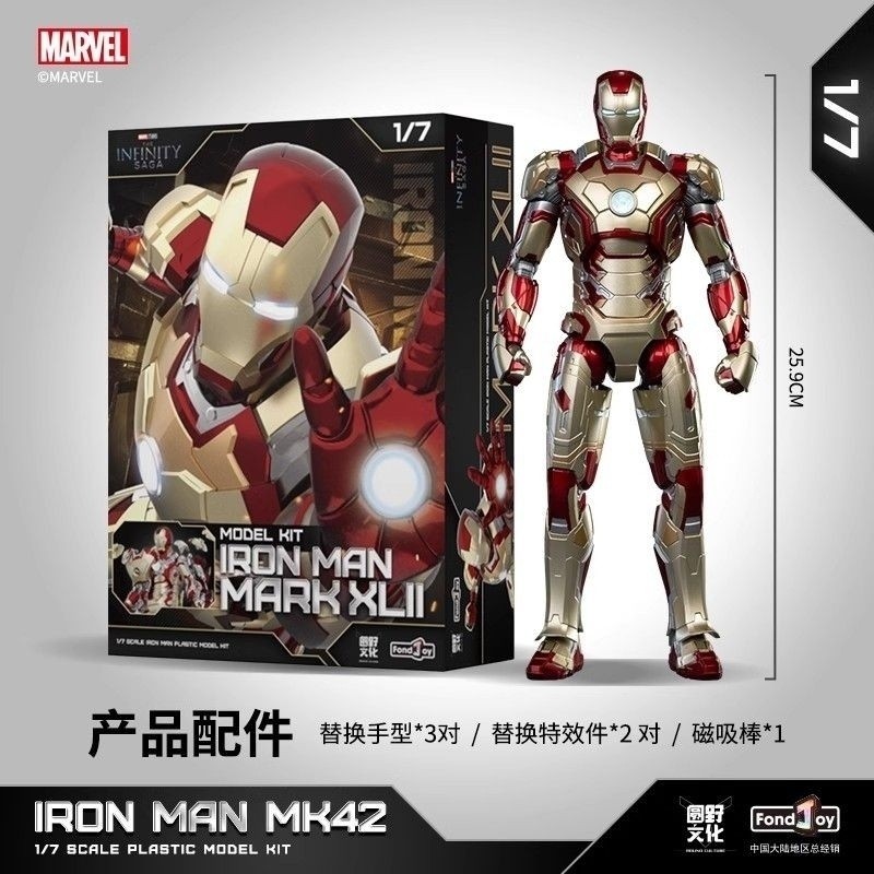 Fondjoy Iron Man MK3 Figure Model Assembly Educational Movable Toy ...