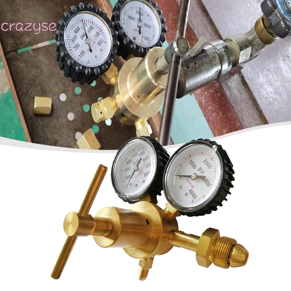 Copper Nitrogen Regulator CGA580 Nitrogen Pressure Reducing Valve ...
