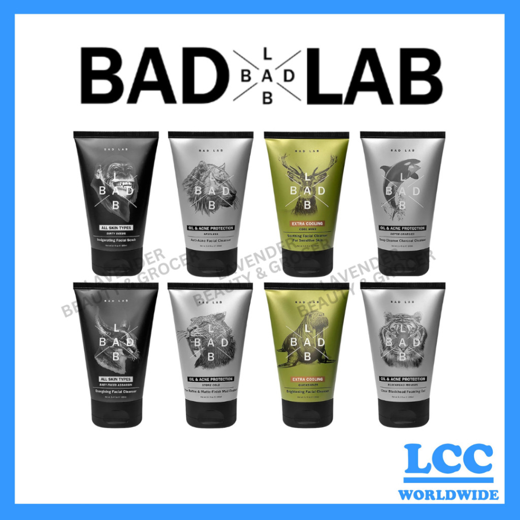 BAD LAB Facial Cleanser | Facial Scrub | Face Wash 100ml | Shopee Malaysia