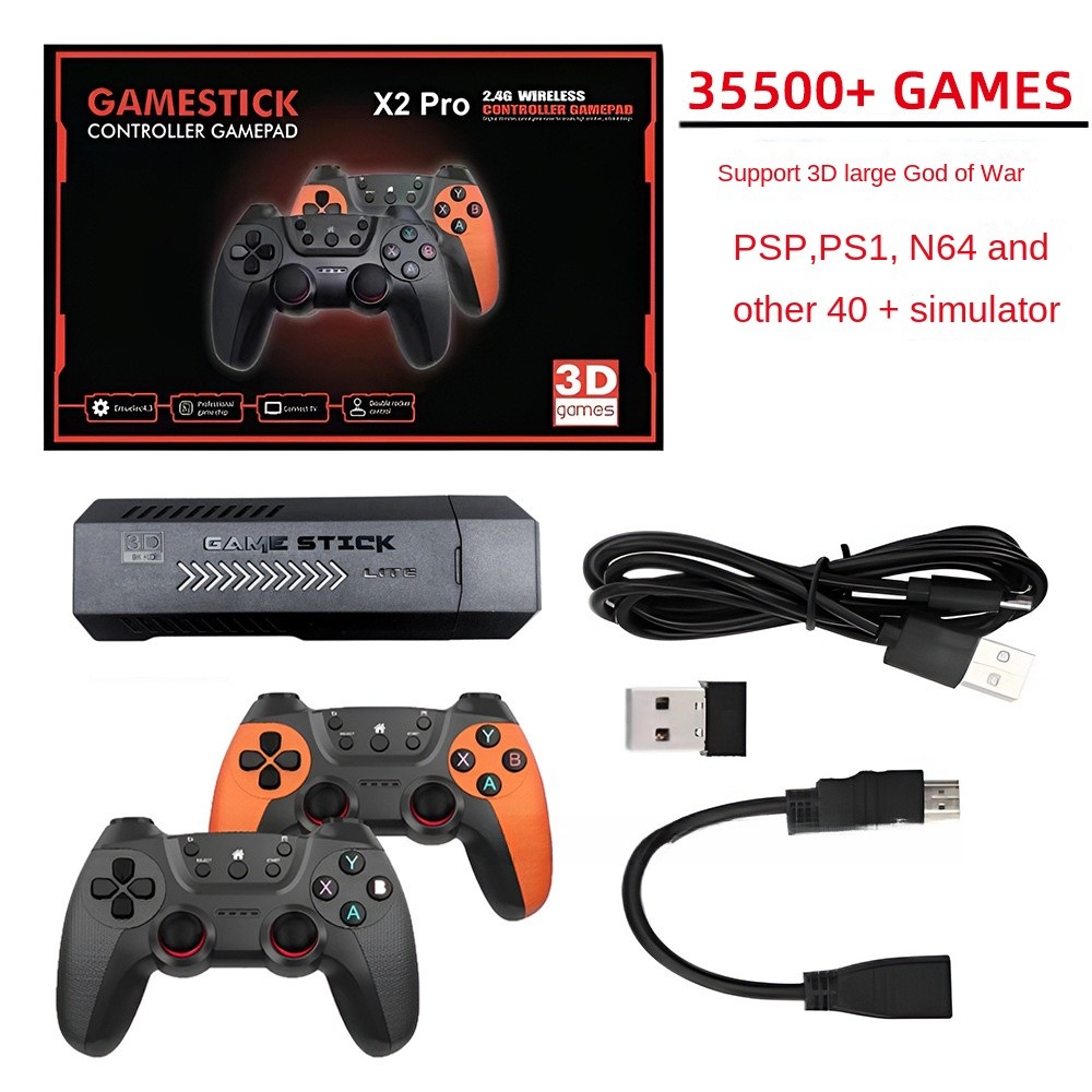 X X2Pro TV Game Console Cross-Border PSP Game Console Wireless Retro ...