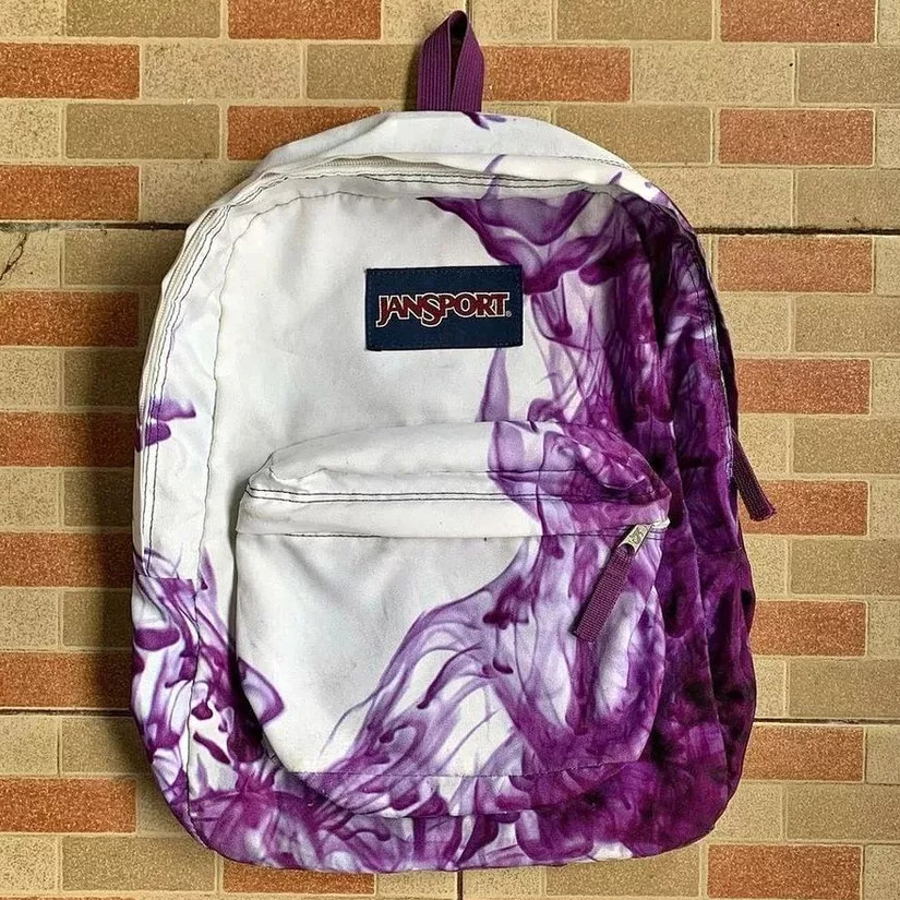Purple Smoke JANSPORT BACKPACK - JANSPORT Daypack Bag - JANSPORT Bag ...