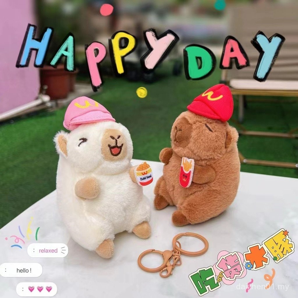 Influencer Hot-selling Capella Plush Toy Creative Capybara Couple ...