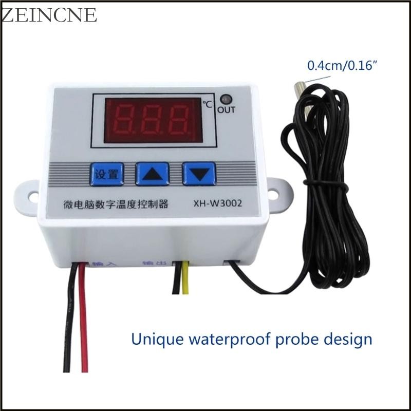 Zein 220V 12V 24V Digital Temperature Controller Thermostat ...