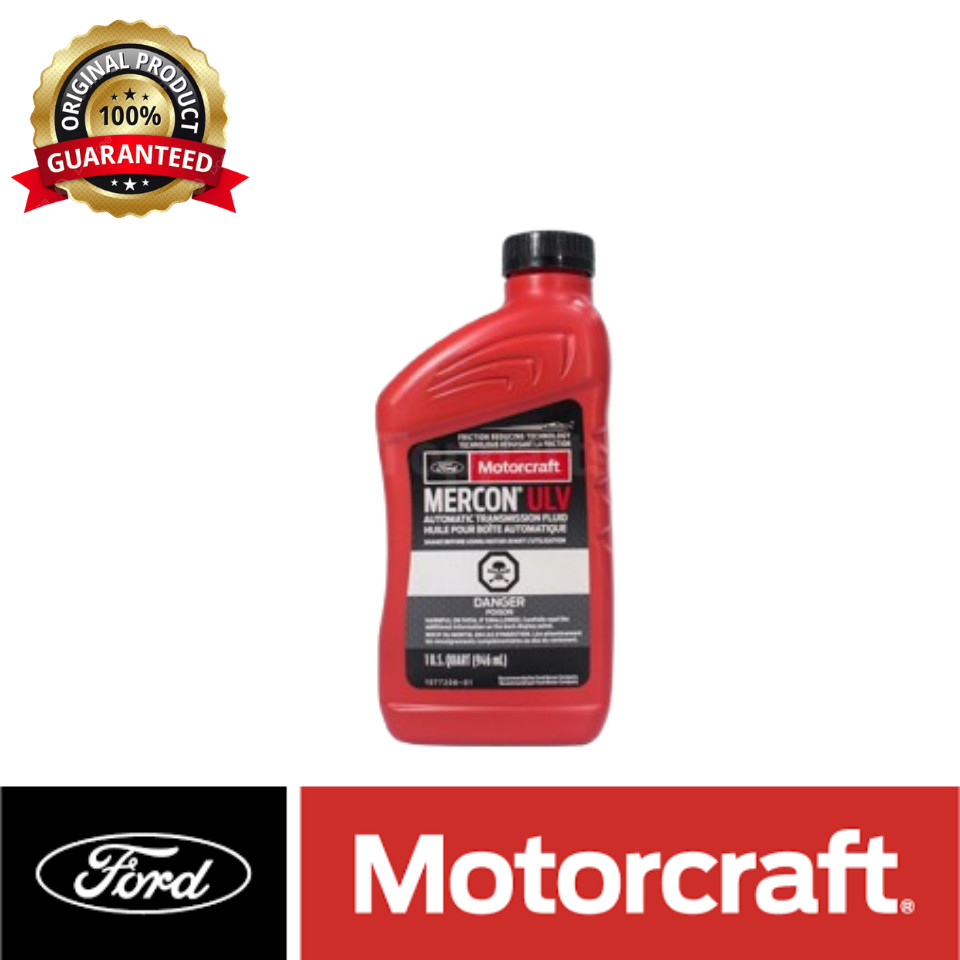 1077108 Ford Motorcraft Genuine Mercon ULV ATF 1 Quart/ 946ml ( 10 ...